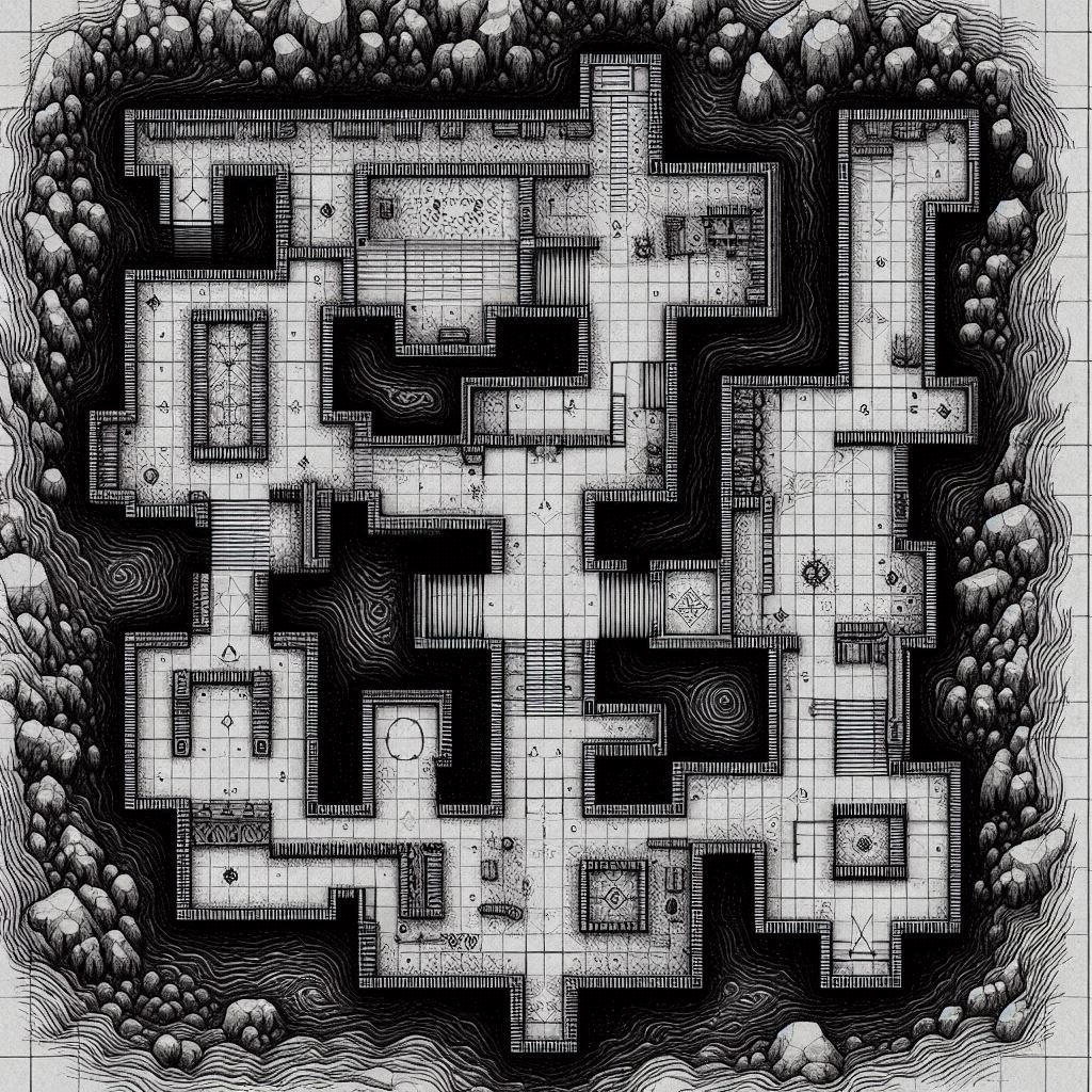 Map: Underground Dungeon 1 – Dungeon Mastery